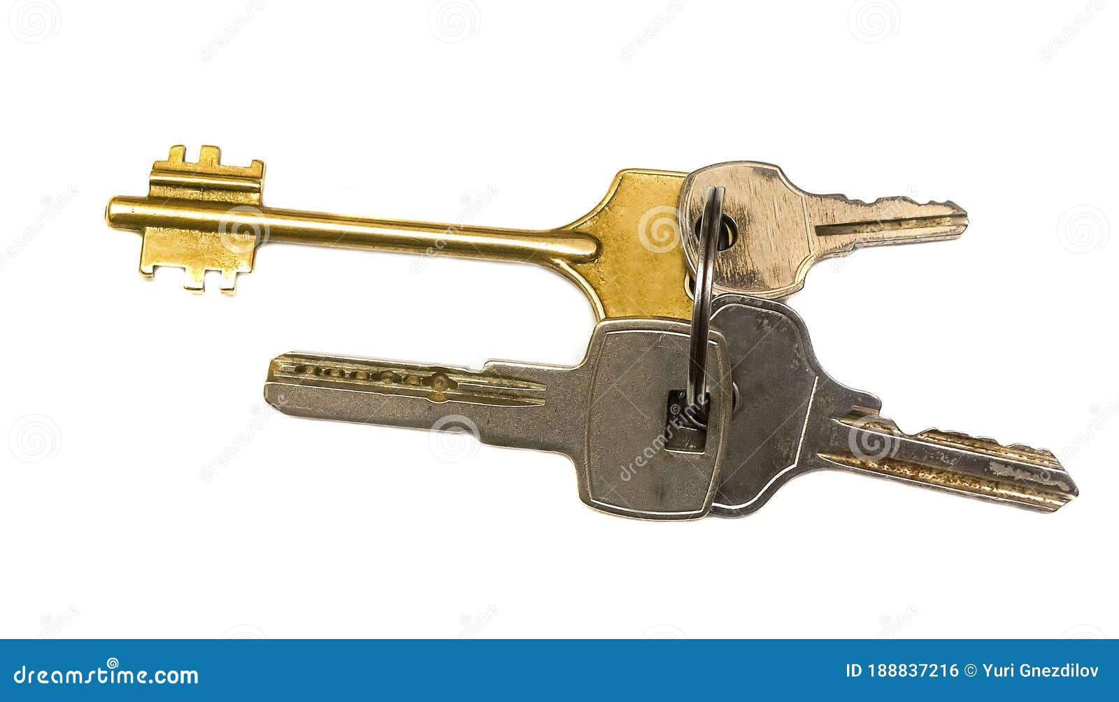 Keys of Different Types from Apartment Locks Stock Photo - Image of ...