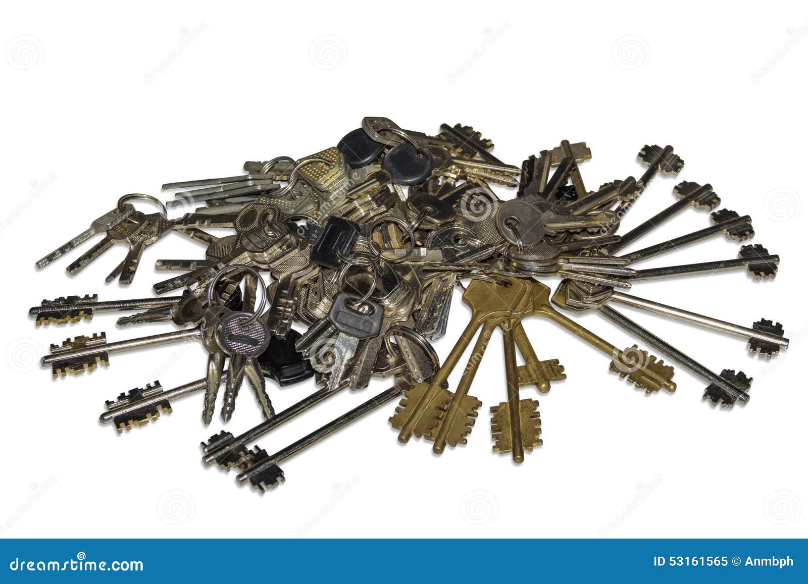Keys from door locks stock image. Image of confidential - 53161565
