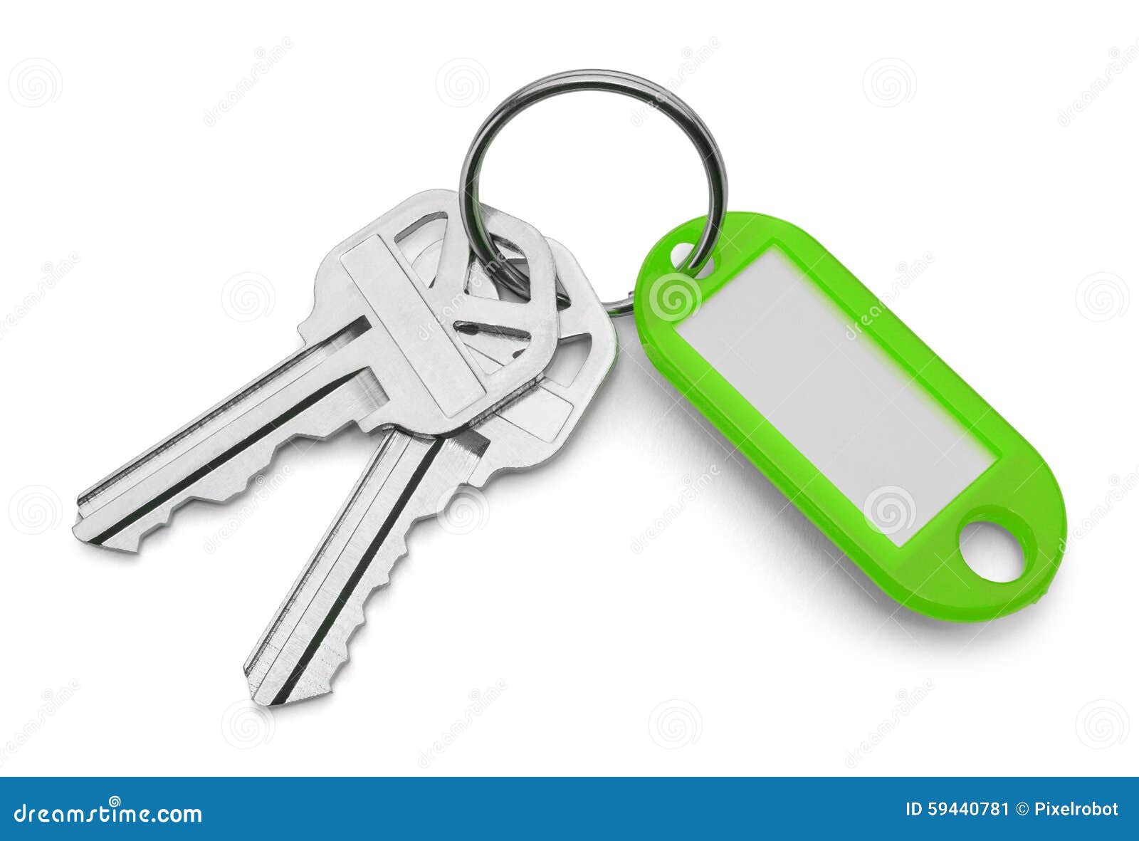 Keys and Green Key Chain stock image. Image of home, access - 59440781