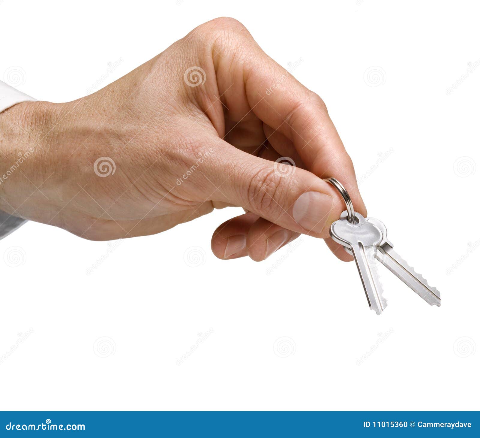 Keys in Hand stock photo. Image of gift, holding, broker - 11015360
