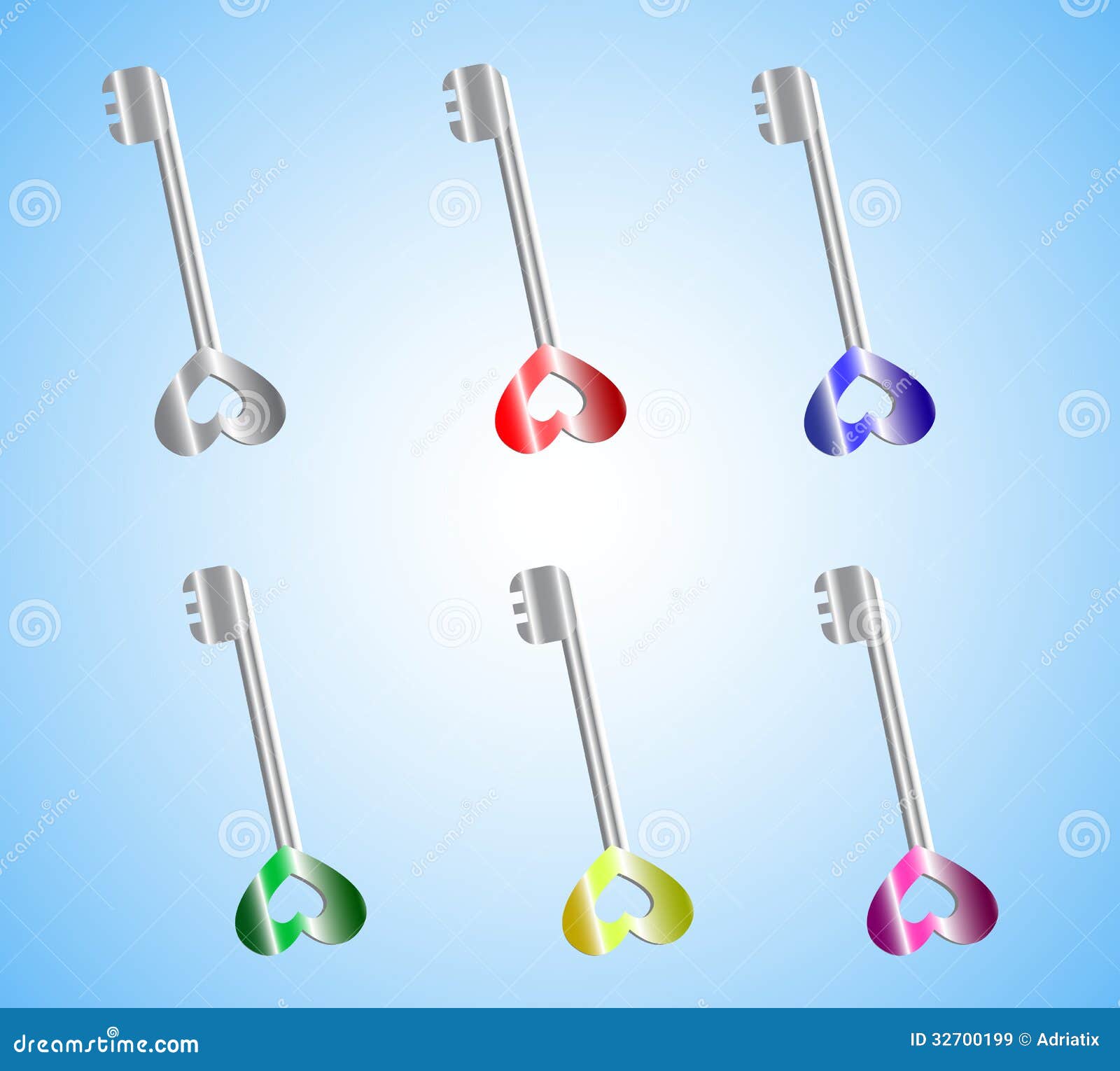 The keys stock vector. Illustration of estate, metallic - 32700199