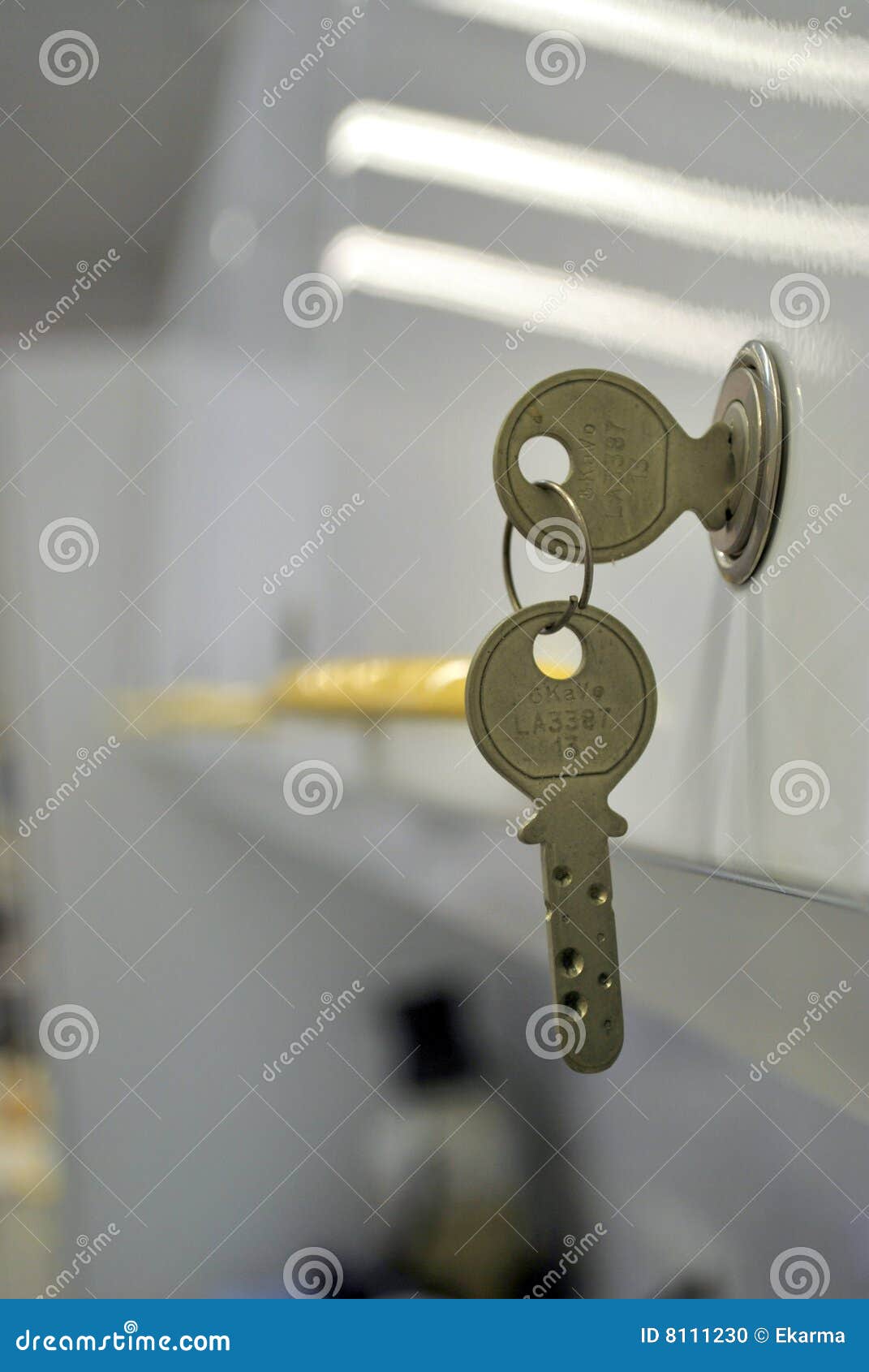Keys In The Lock Picture. Image: 8111230