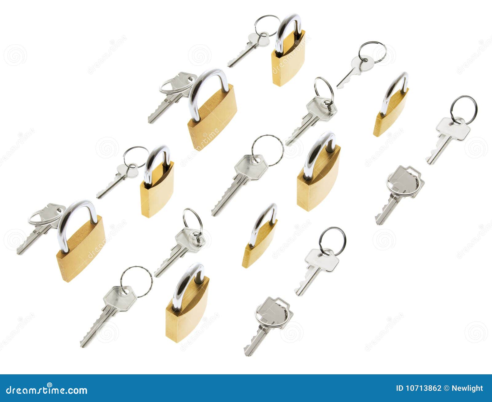 Keys and Locks stock photo. Image of safety, freedom - 10713862