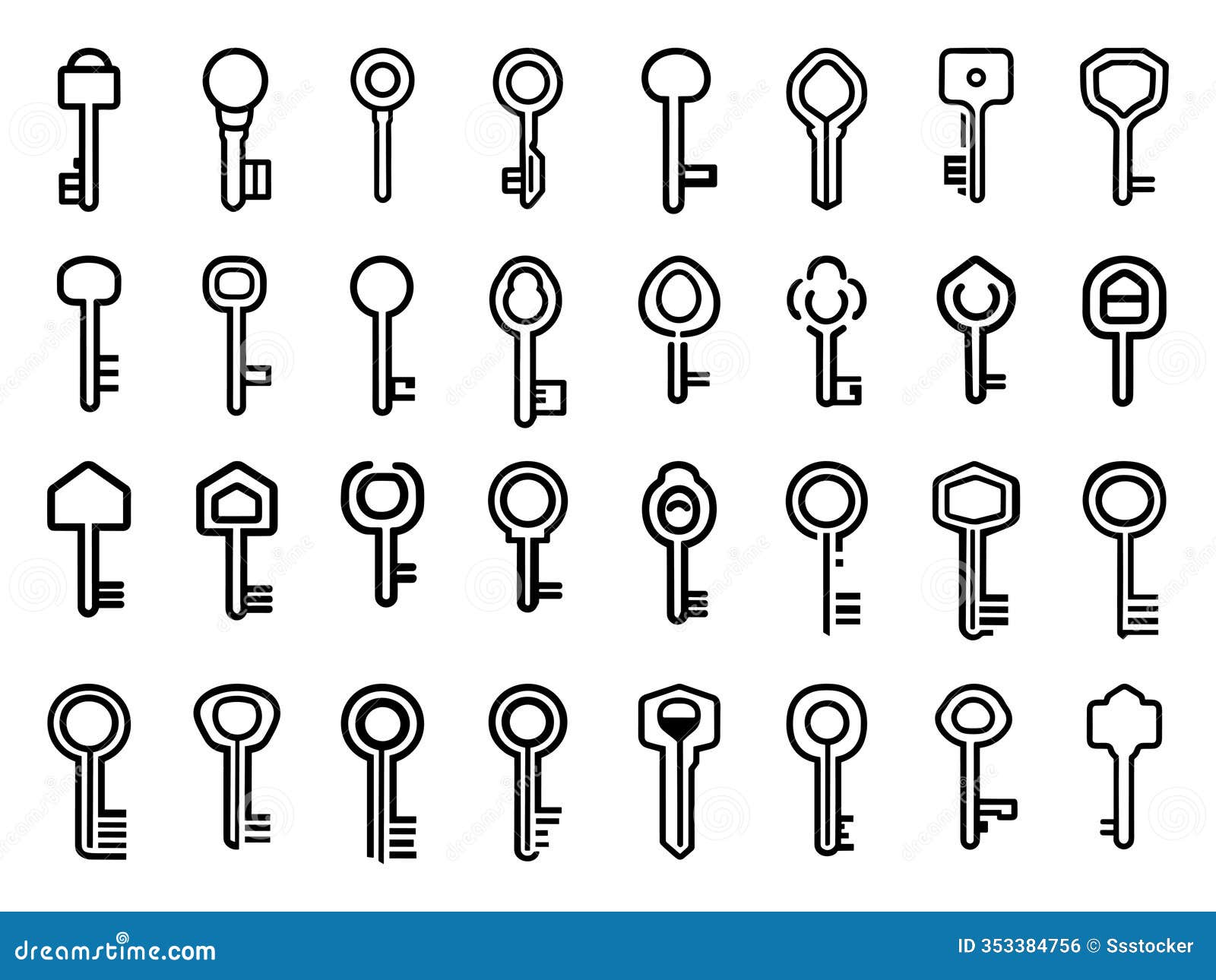 Lock Open And Lock Closed Icons Set. Security Symbol. Vector ... Lock Open And Lock Closed Icons Set. Security Symbol. Vector ...
