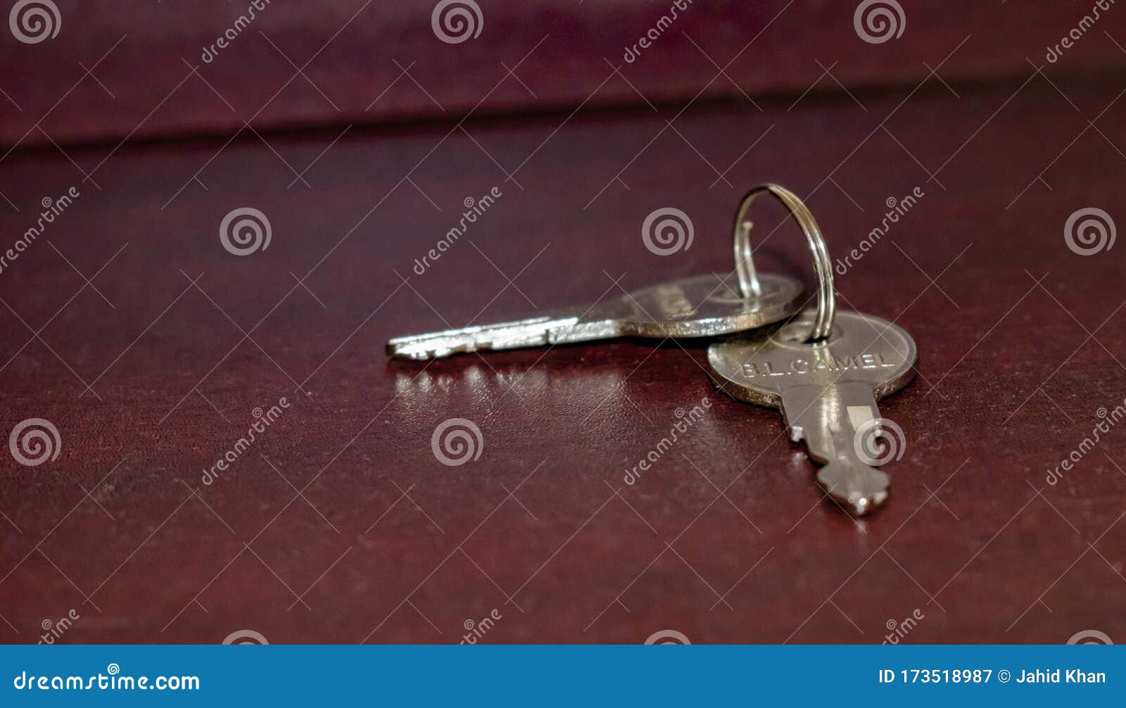 Keys Made with Stainless Steel Stock Image - Image of protection, gate ...