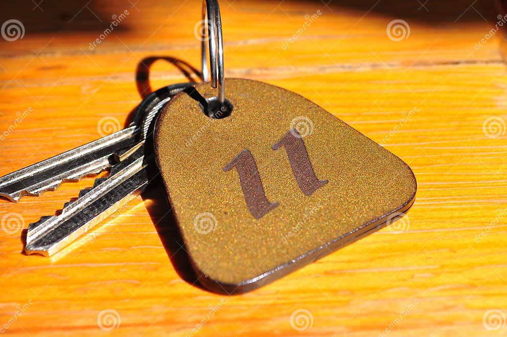 Keys with number 11 tag stock image. Image of secure - 20638439