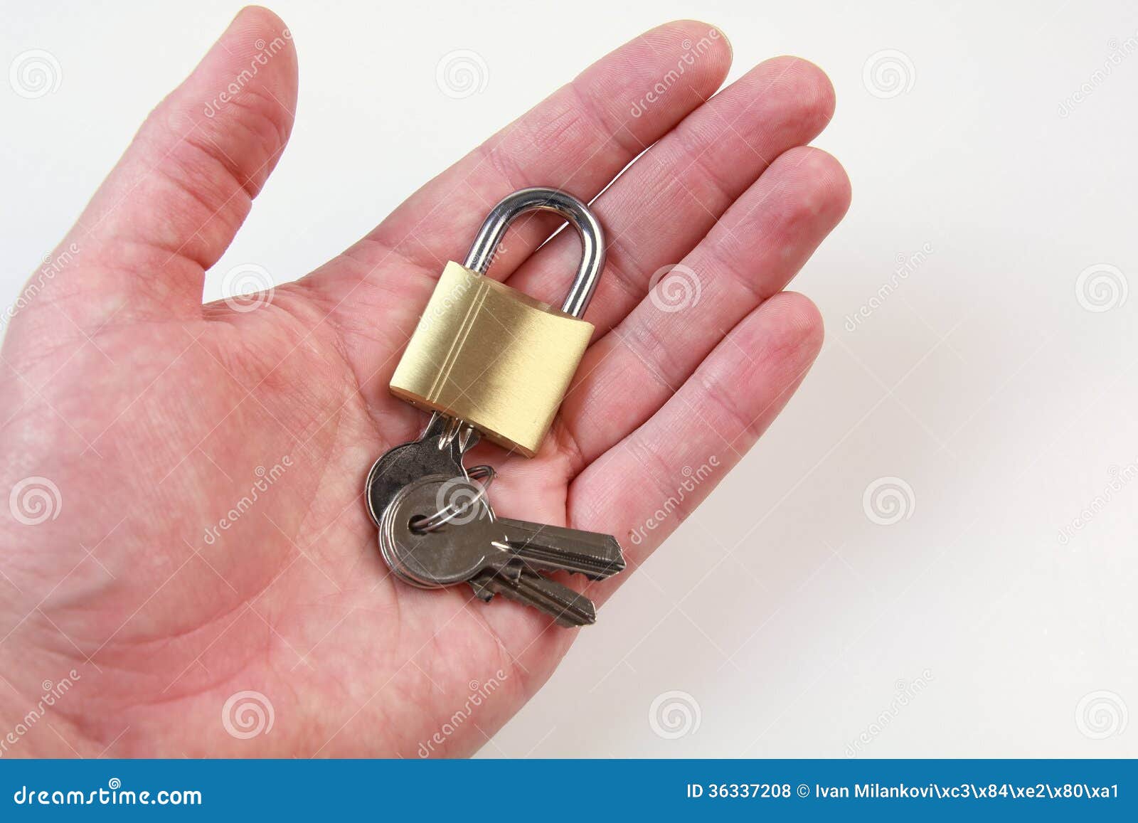 Keys and padlock stock photo. Image of padlock, lock - 36337208