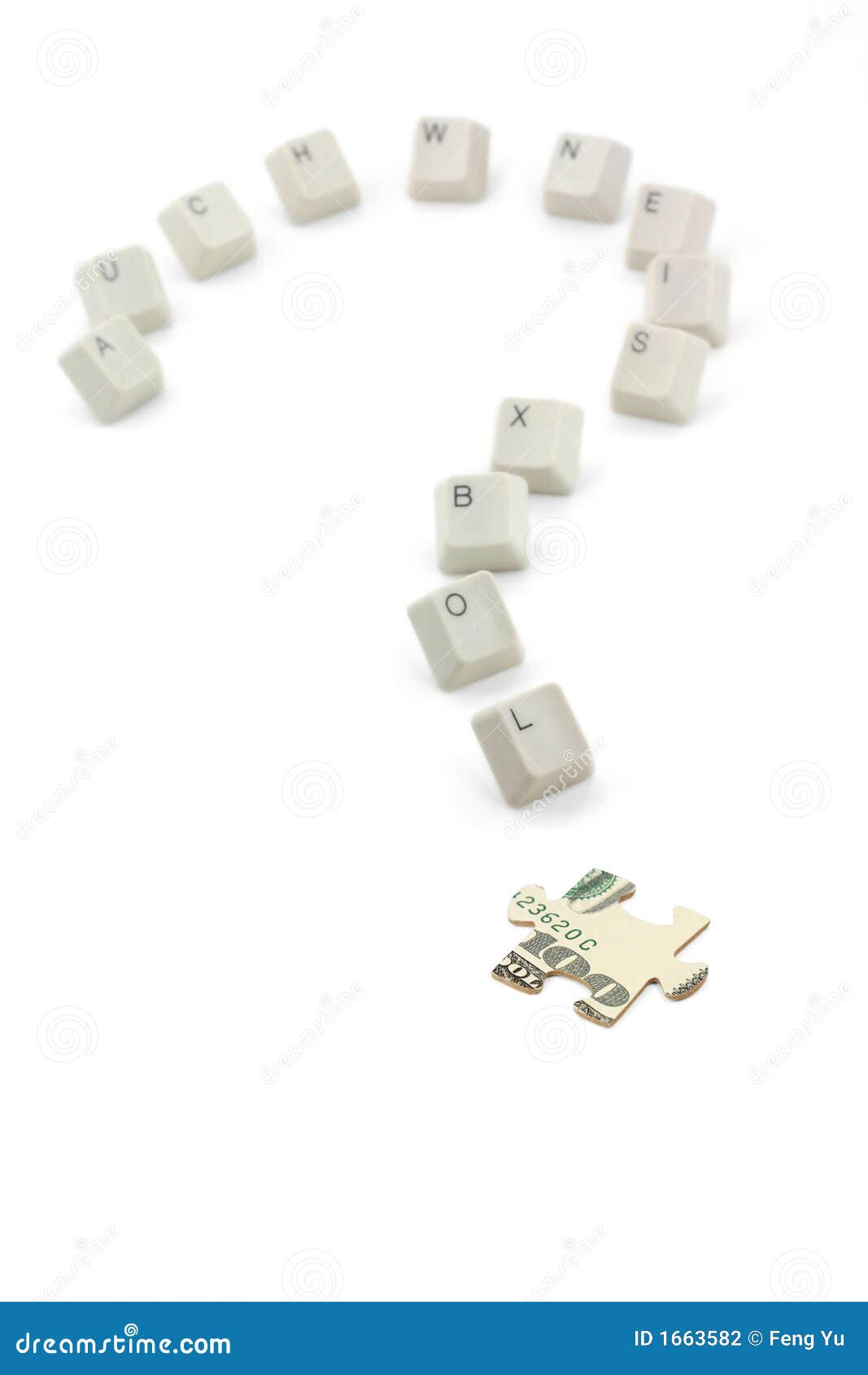 Keys and question mark stock photo. Image of question - 1663582