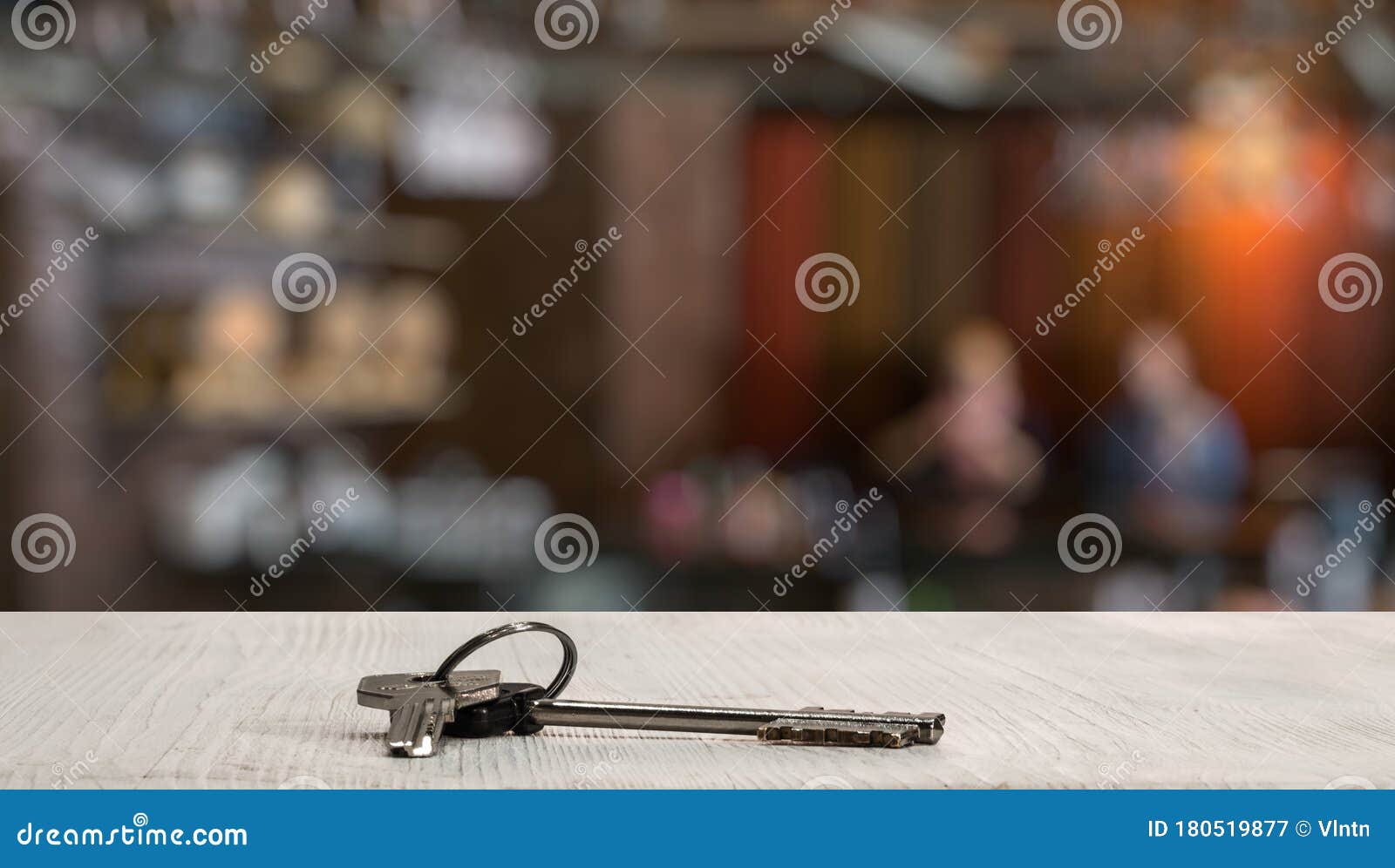 Keys on table stock image. Image of desk, steel, ring - 180519877