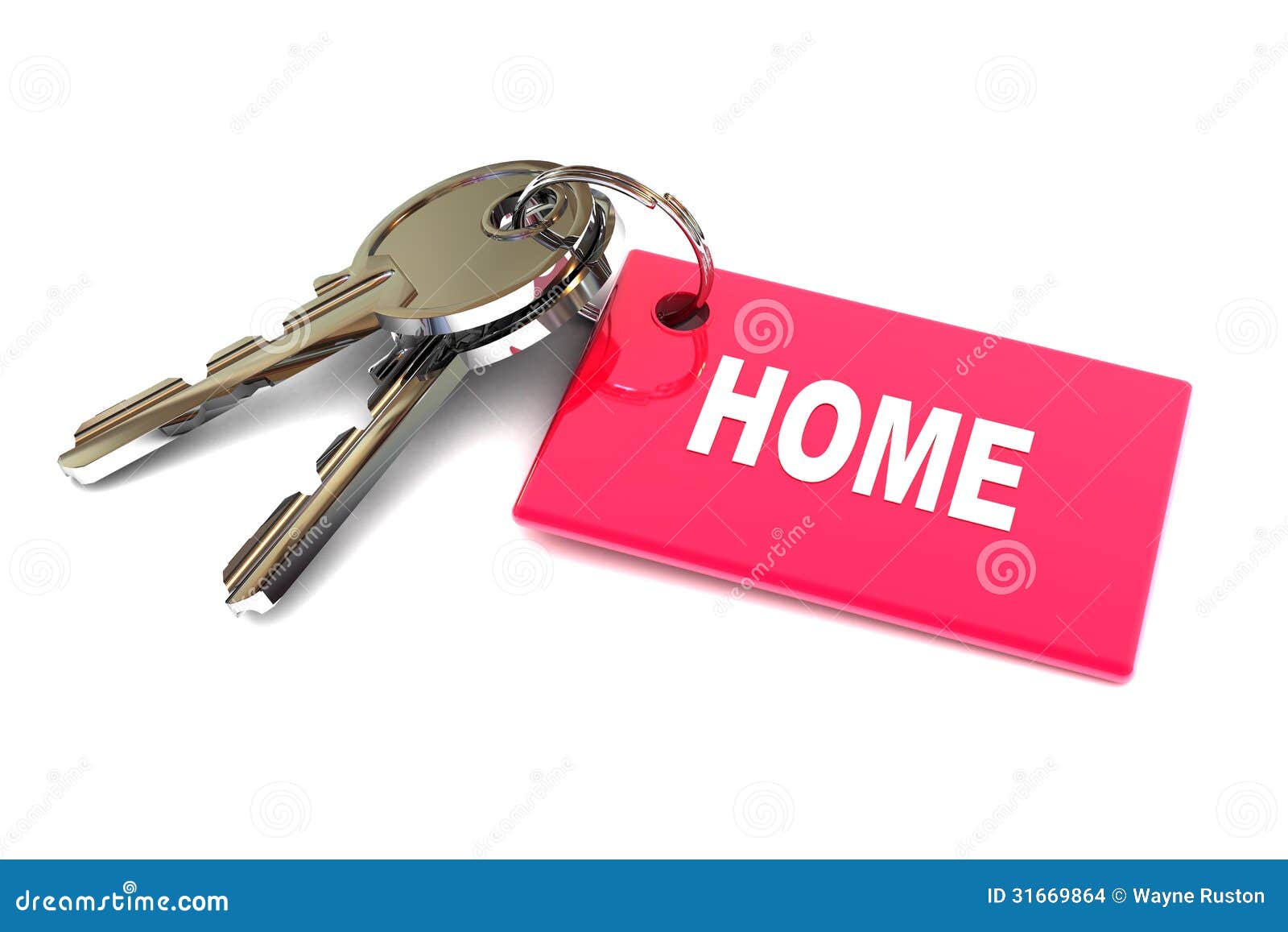 Keys to Home stock illustration. Illustration of background - 31669864