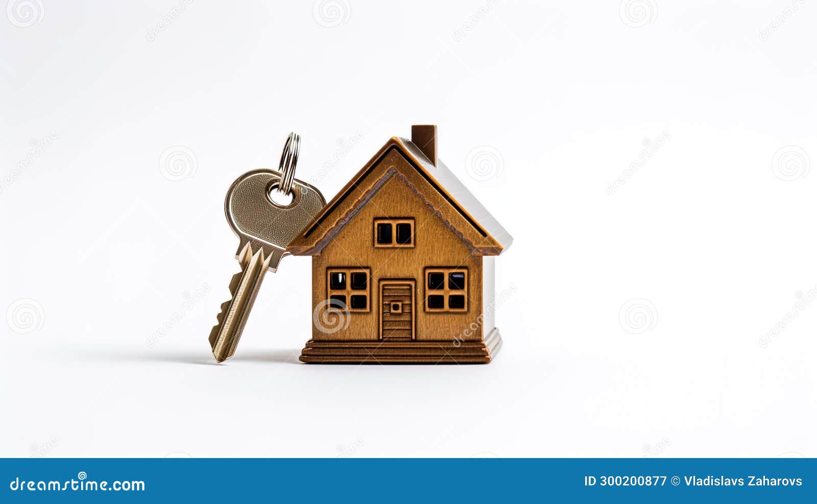 The Keys To the House in Isolation on a Pure White Background Stock ...