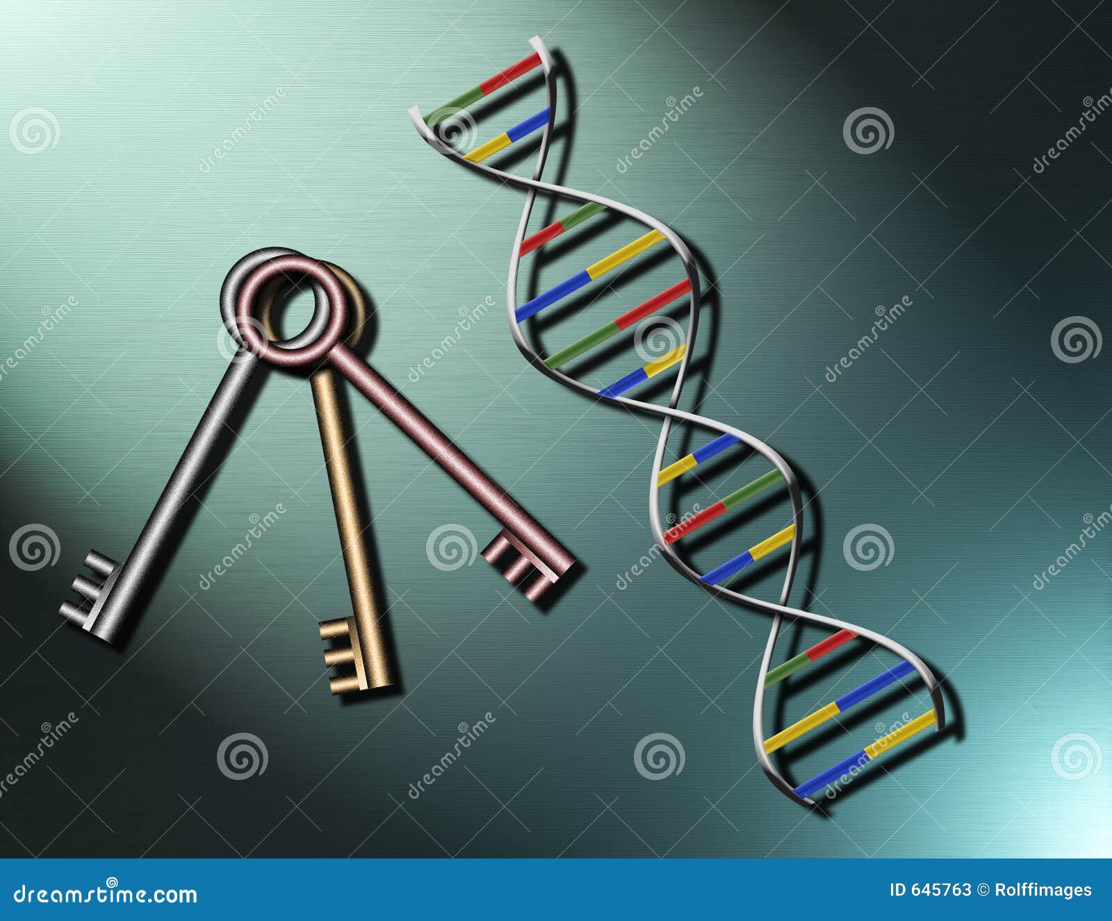 The Keys to Life stock illustration. Illustration of blue - 645763