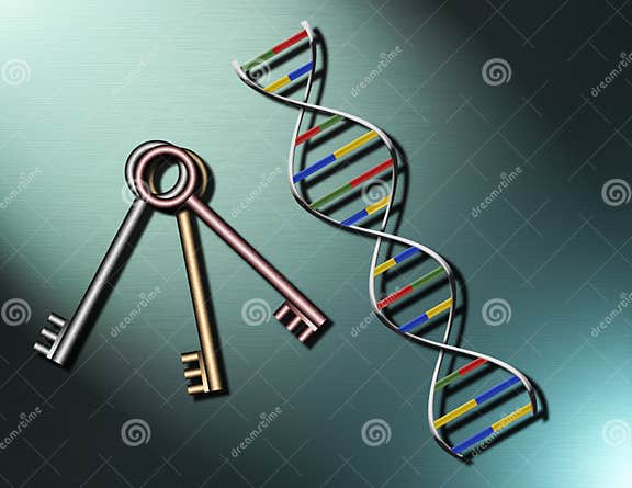 The Keys to Life stock illustration. Illustration of blue - 645763