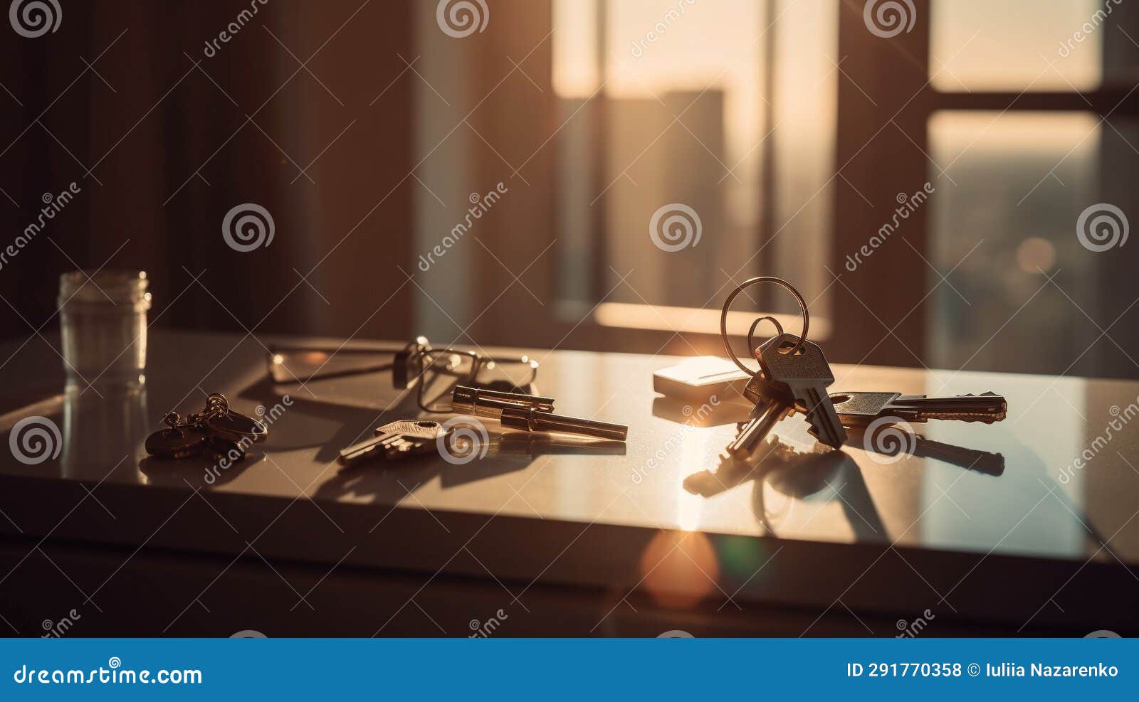 The Keys To the New Apartment. AI Generated Stock Photo - Image of ...