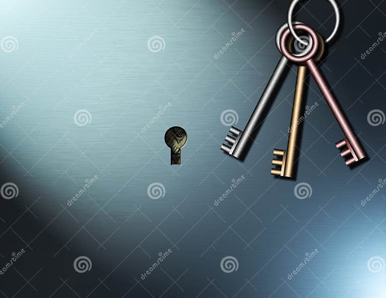 Keys to wealth stock illustration. Illustration of payment - 792938