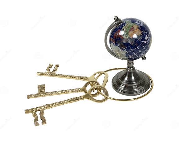 Keys to the World stock image. Image of rotate, release - 15804921