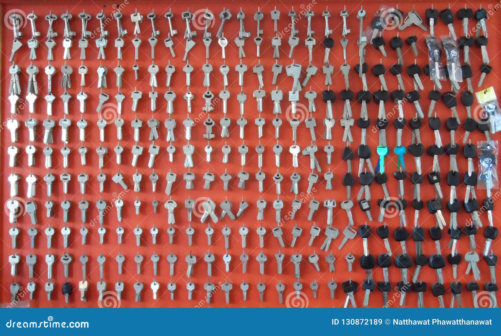 The Keys Wall Texture of Department Store Stock Image - Image of center ...