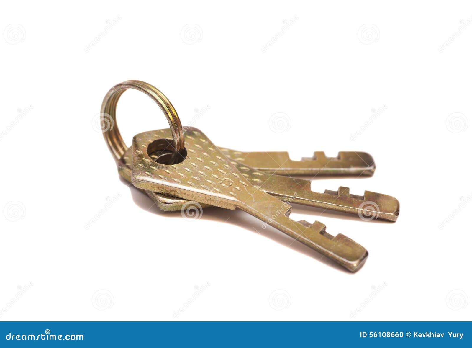 Keys on white background stock photo. Image of steel - 56108660