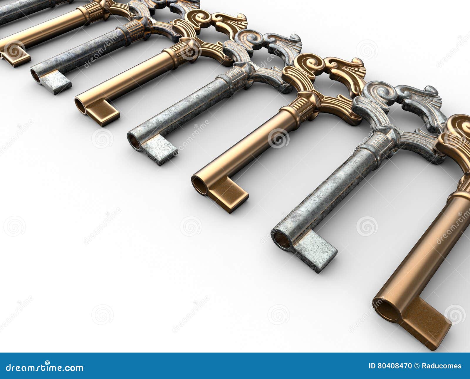 Keys on white stock illustration. Illustration of insurance - 80408470