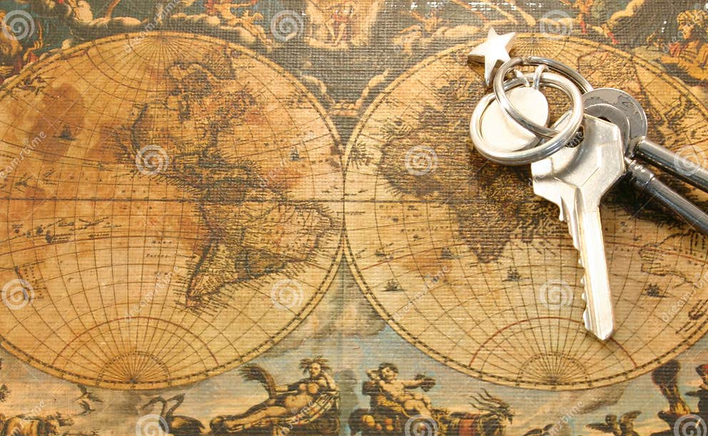 Keys of the world stock photo. Image of continent, mark - 710472
