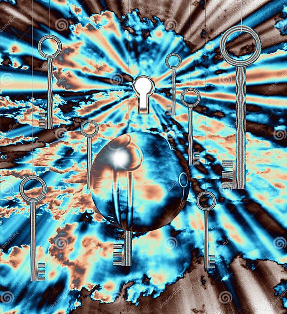 Keys of the World stock illustration. Illustration of unique - 233346658