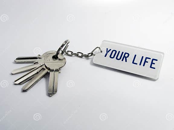 Keys of your life stock image. Image of business, beginnings - 5447115