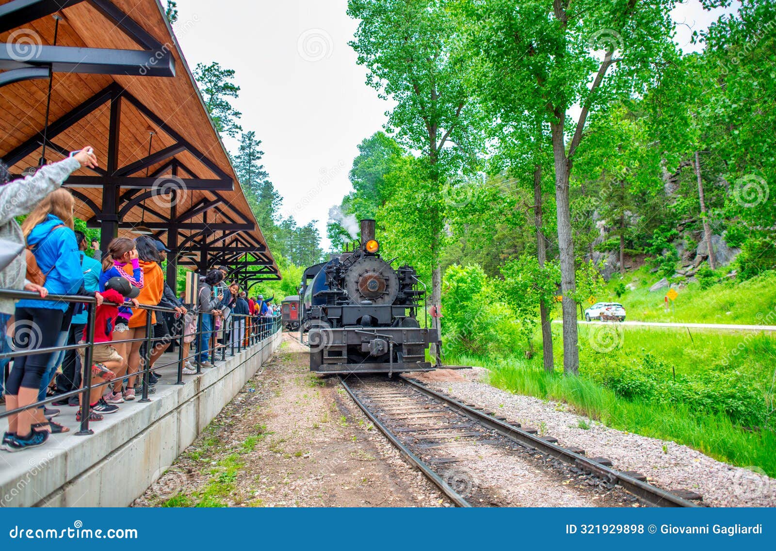 Keystone, South Dakota - July 4, 2019: the Famous 1880 Train Editorial ...