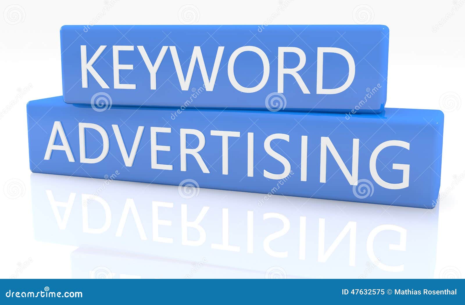 Keyword Advertising stock illustration. Illustration of data - 47632575