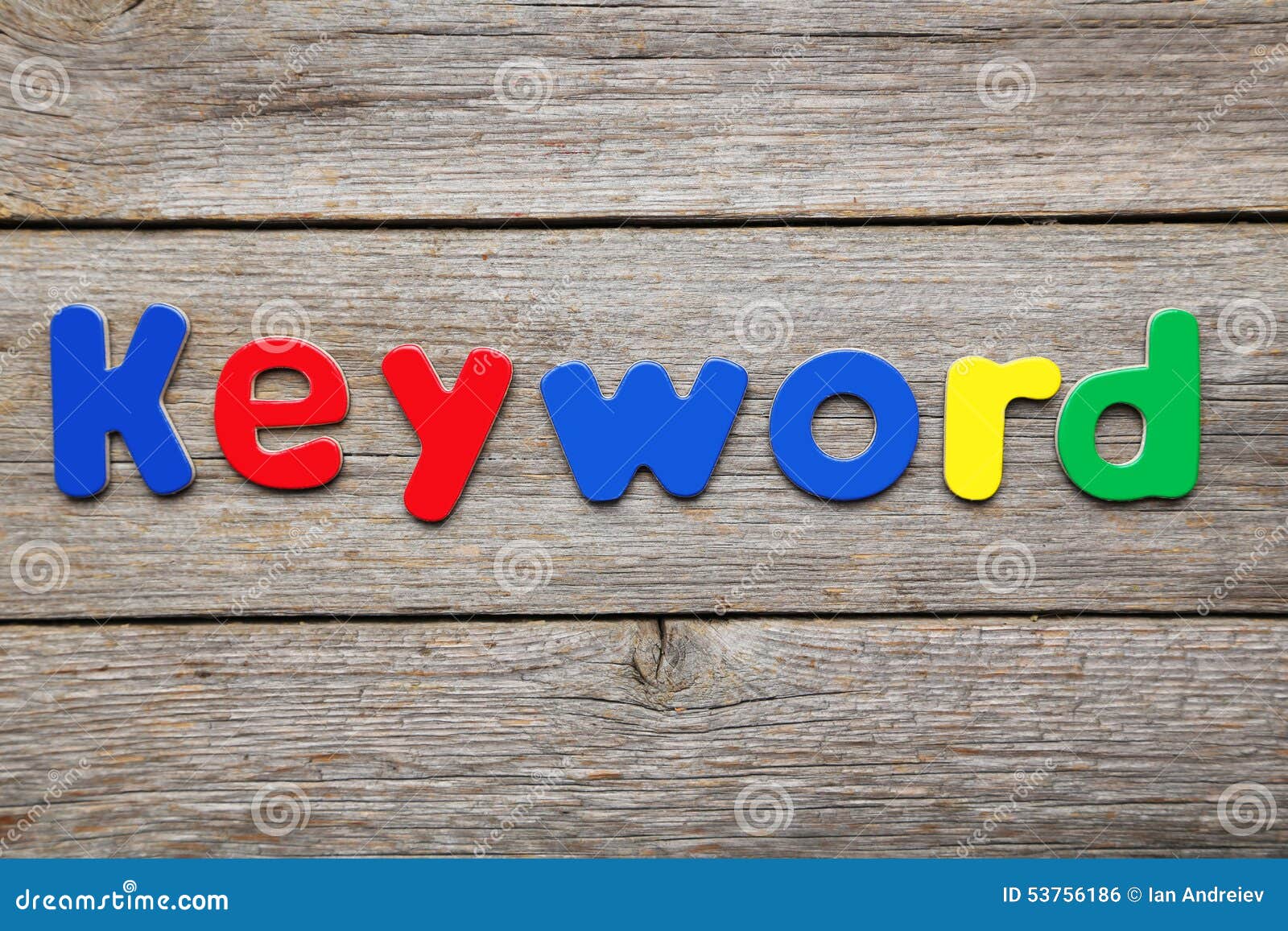 Keyword stock photo. Image of magnetic, bright, language - 53756186