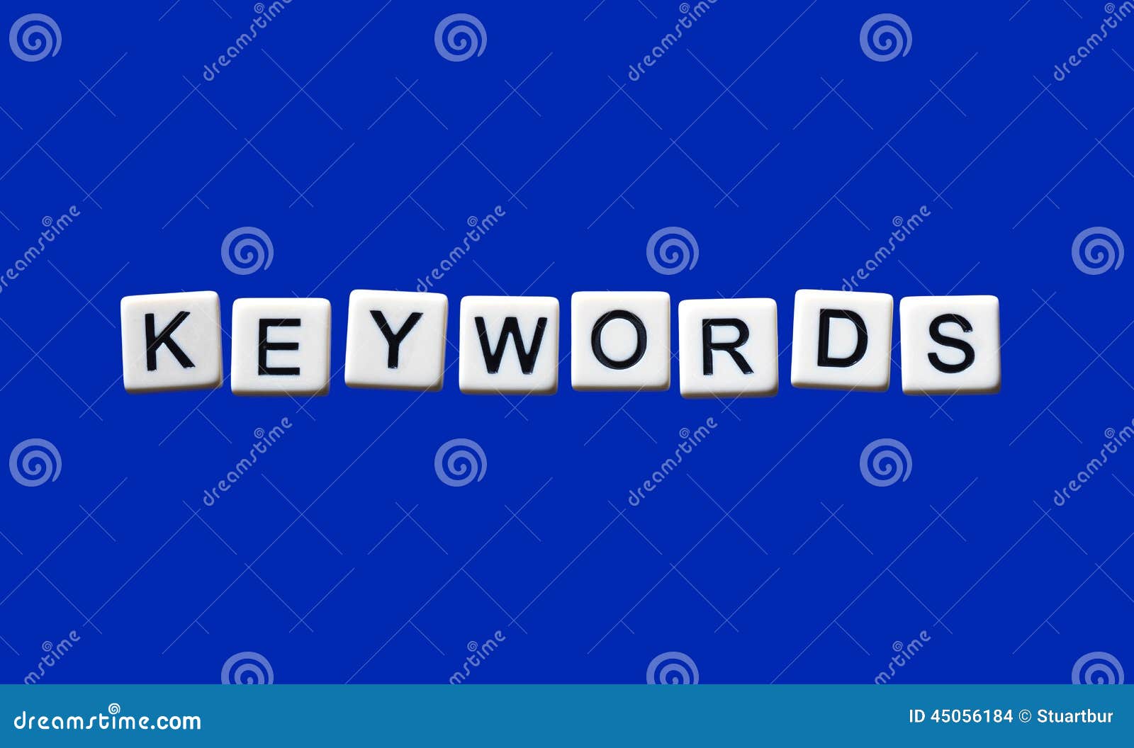 Keywords stock photo. Image of conceptual, write, letter - 45056184