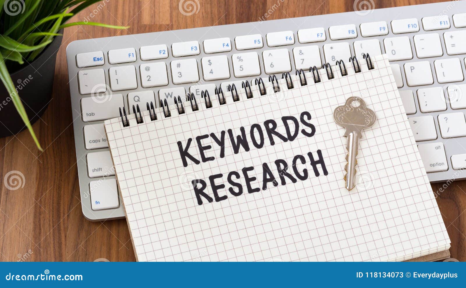 Keywords research with key stock image. Image of online - 118134073