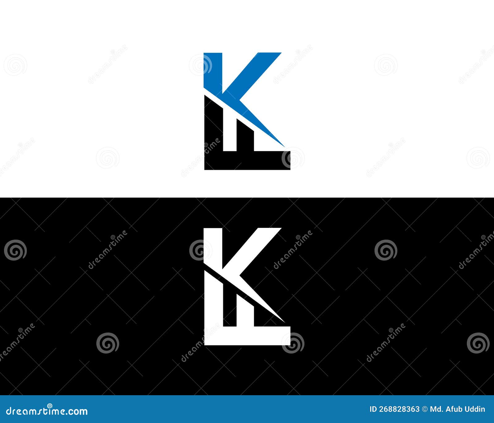 KF or FK Logo Designs stock vector. Illustration of line - 268828363