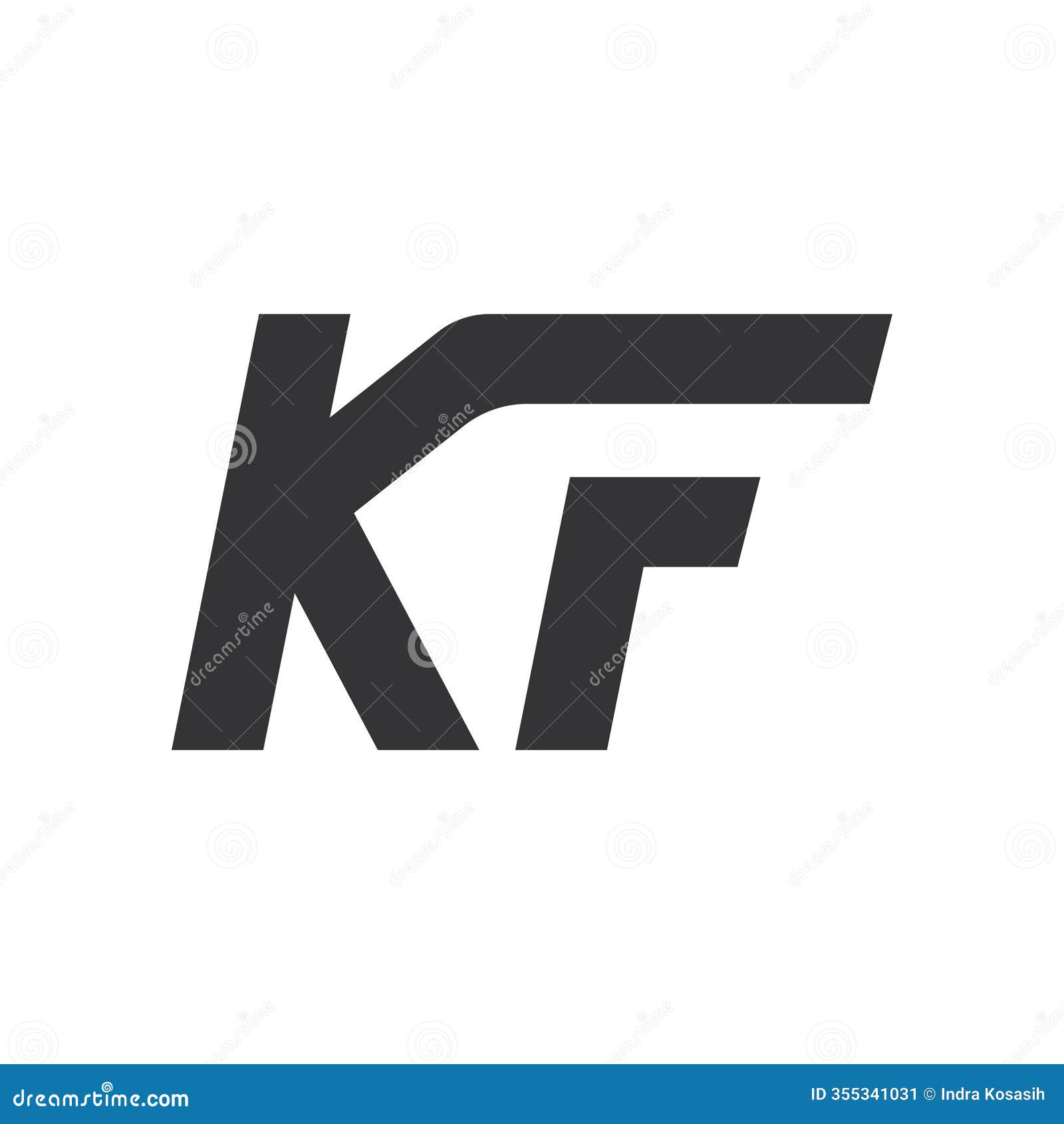 Kf Initial Logo Vector Icon Design. Sign of Kf Letter Logo Vector Icon ...
