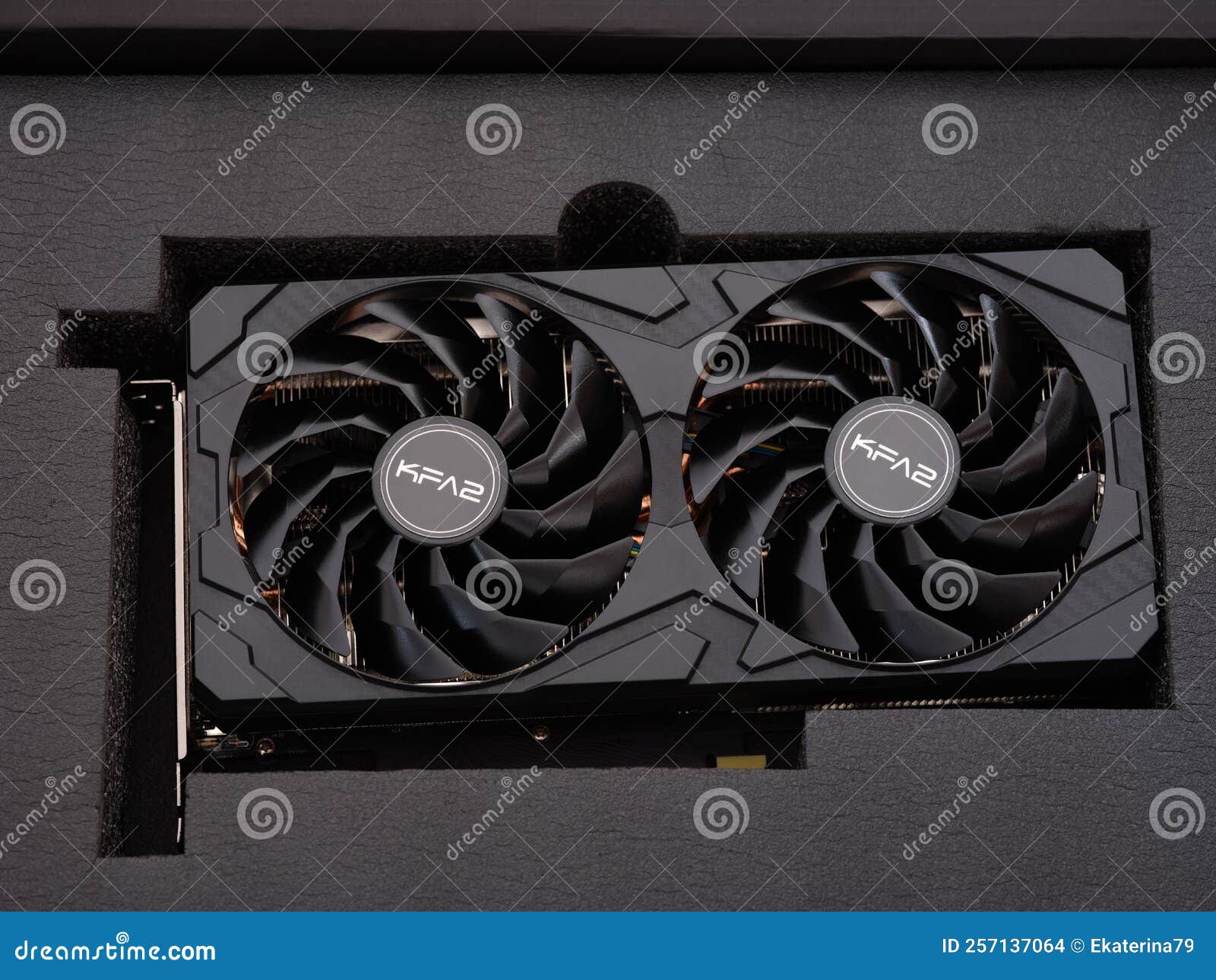 KFA2 Nvidia Geforce RTX 3070 GPU Inside Its Box Editorial Stock Image ...