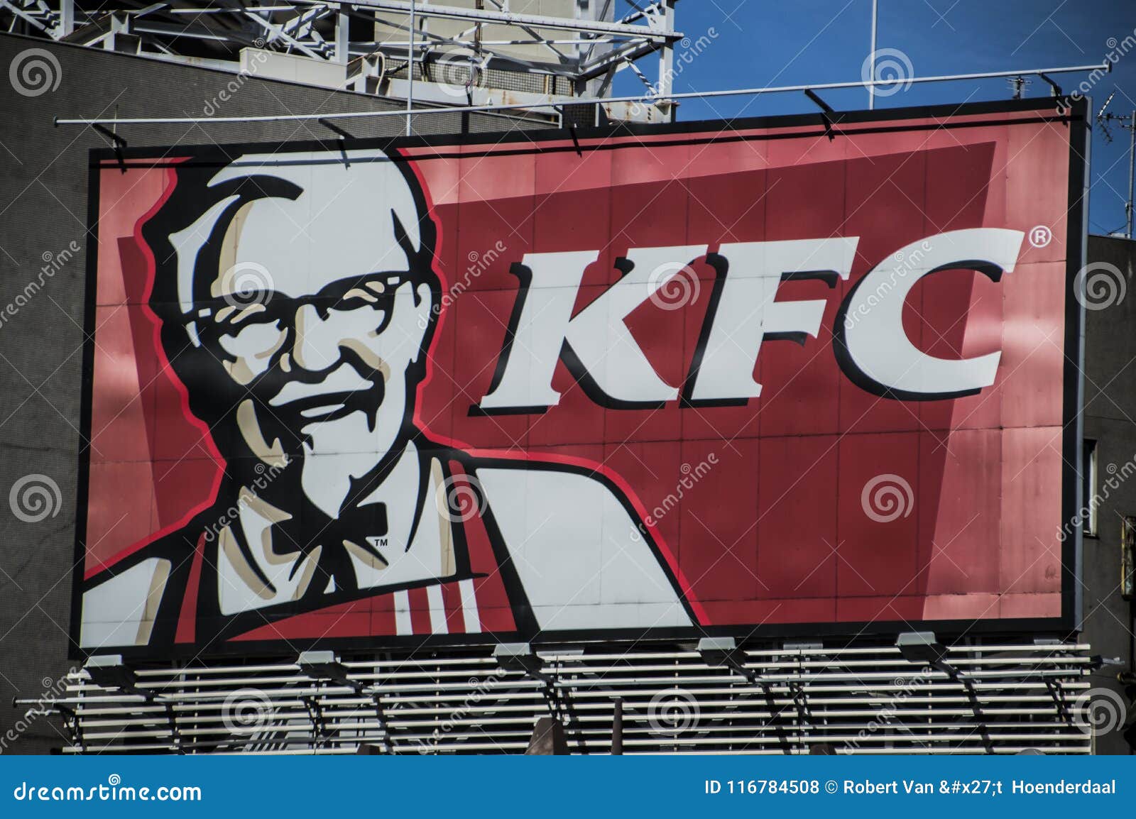 KFC Billboard at Osaka Japan Editorial Stock Photo - Image of osaka ...