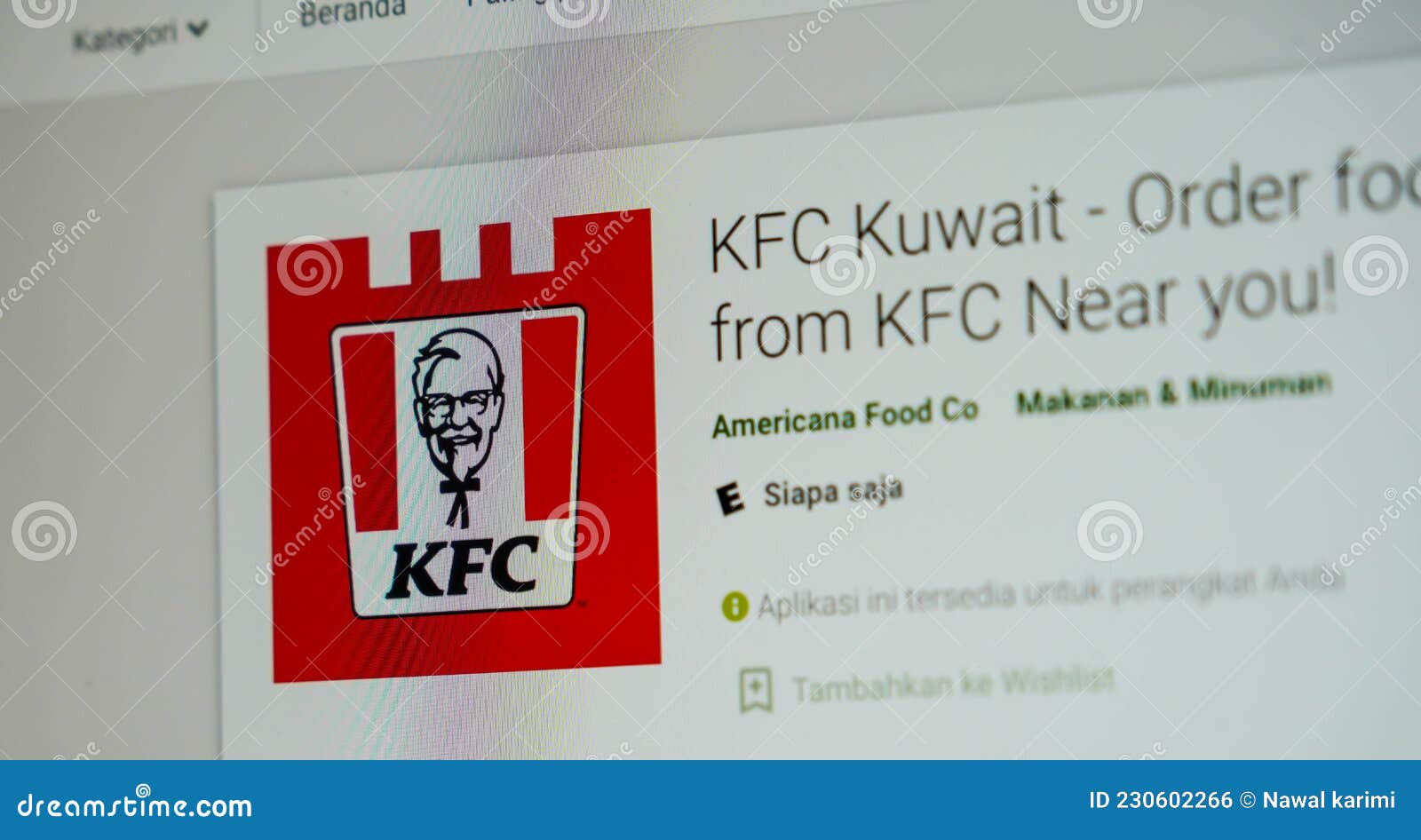 KFC Kuwait editorial photo. Image of display, junk, editorial - 230602266