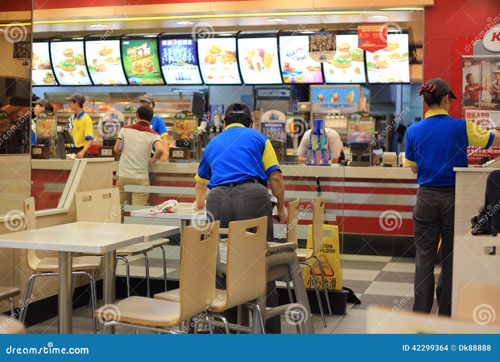 KFC restaurant editorial stock image. Image of asia, chairs - 42299364