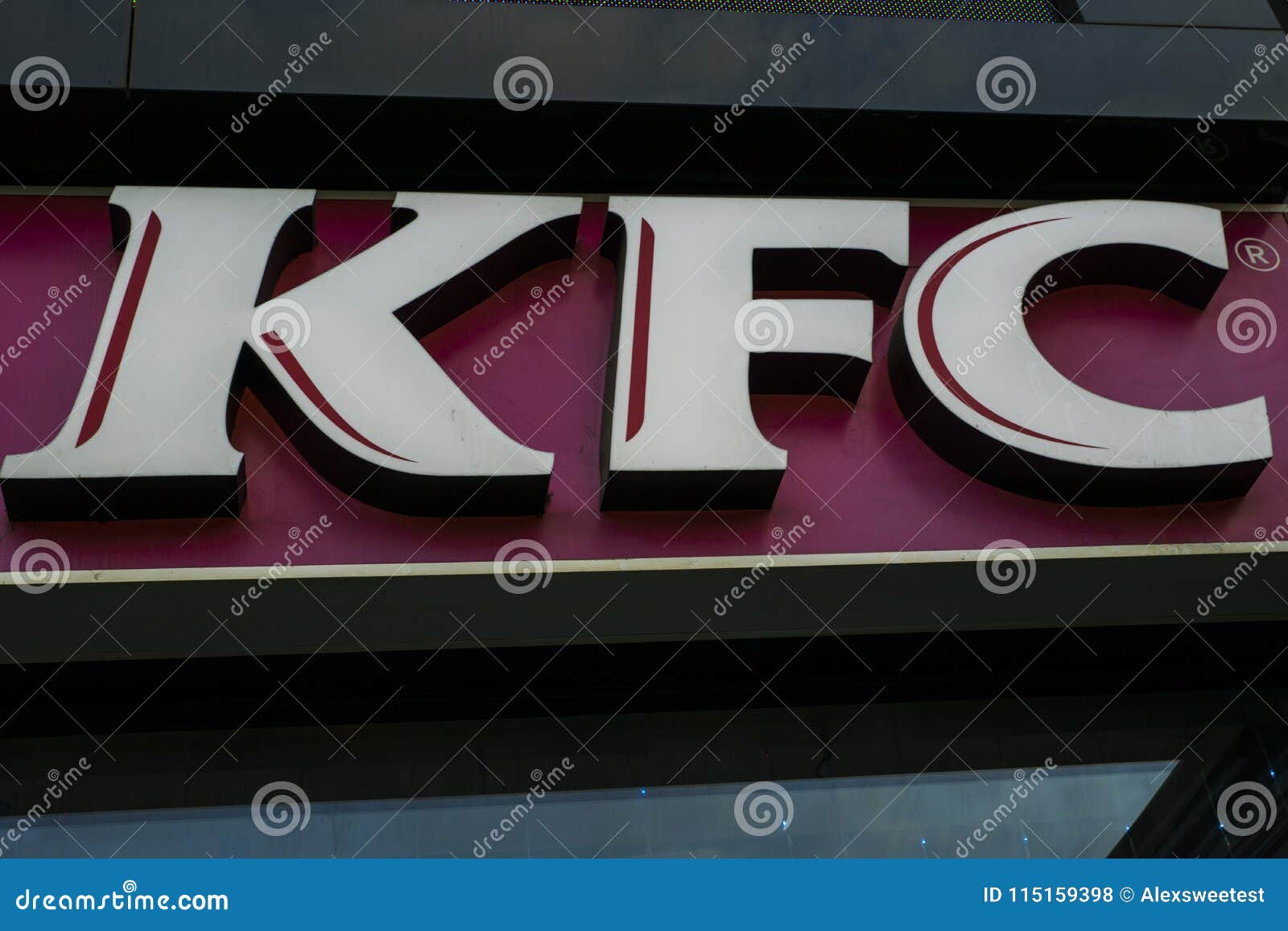 KFC restaurant editorial stock photo. Image of antonovicha - 115159398