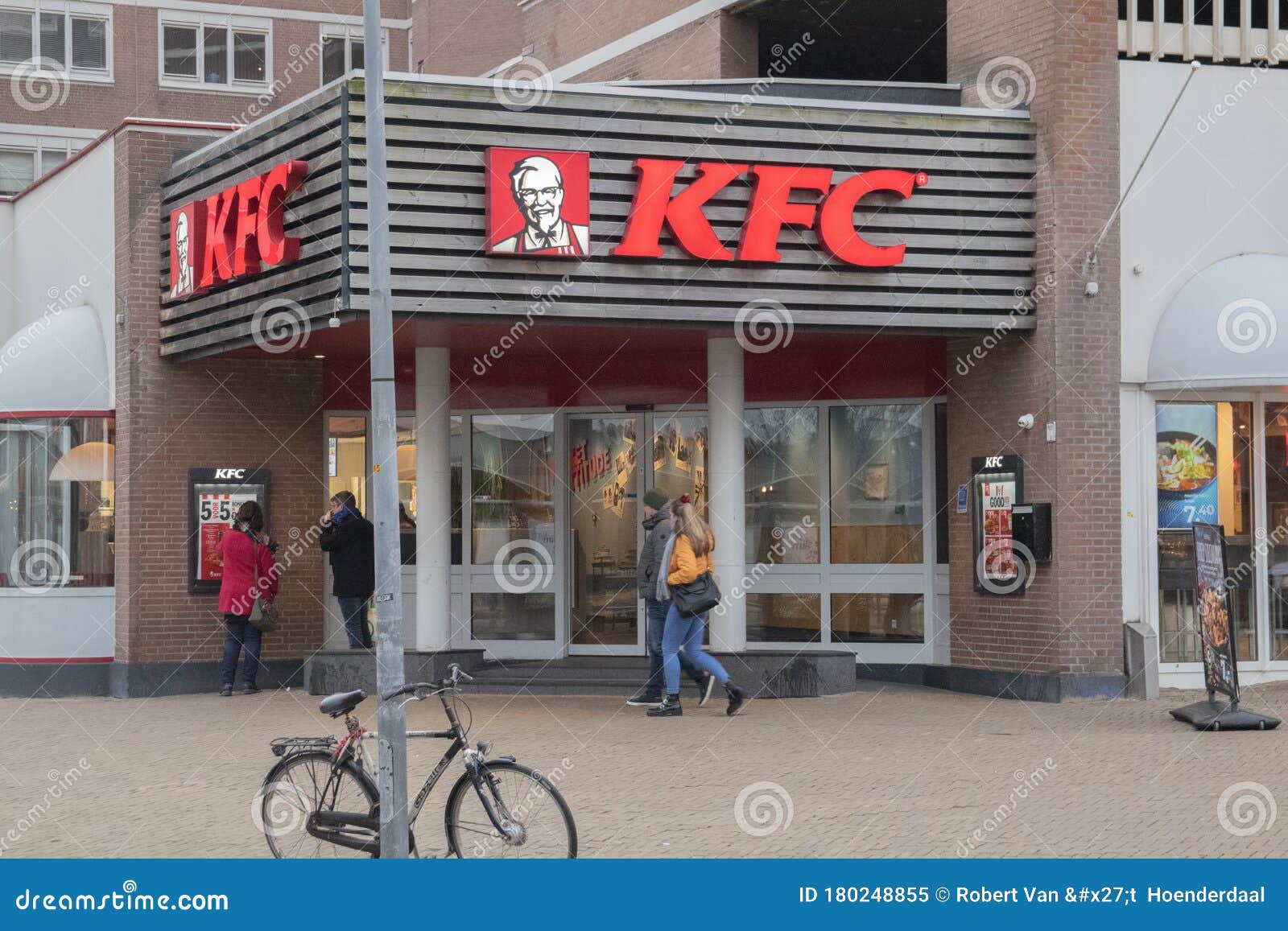 KFC Restaurant at Scheveningen the Hague Netherlands 2019 Editorial ...