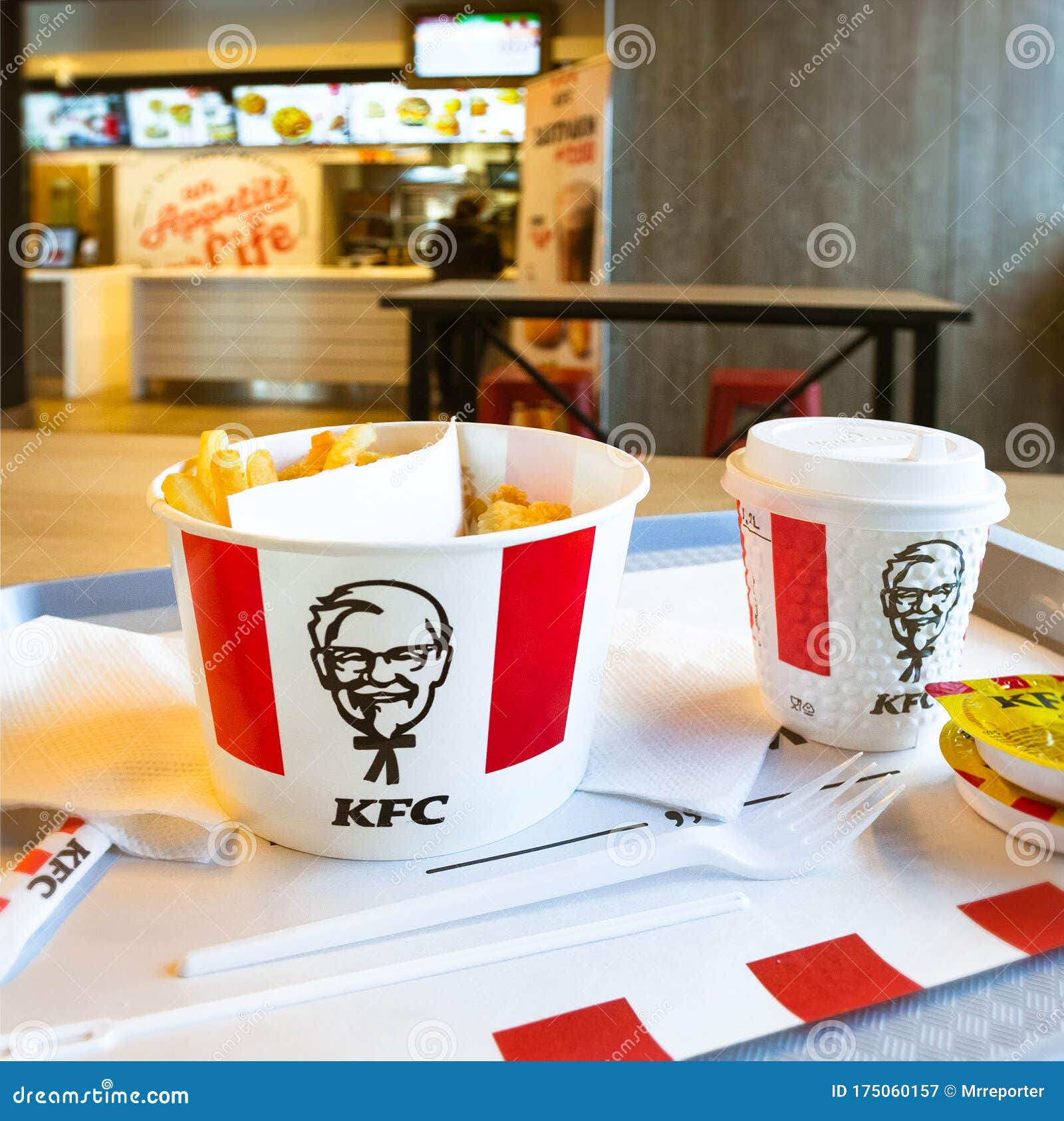 KFC editorial photography. Image of consumption, brand - 175060157