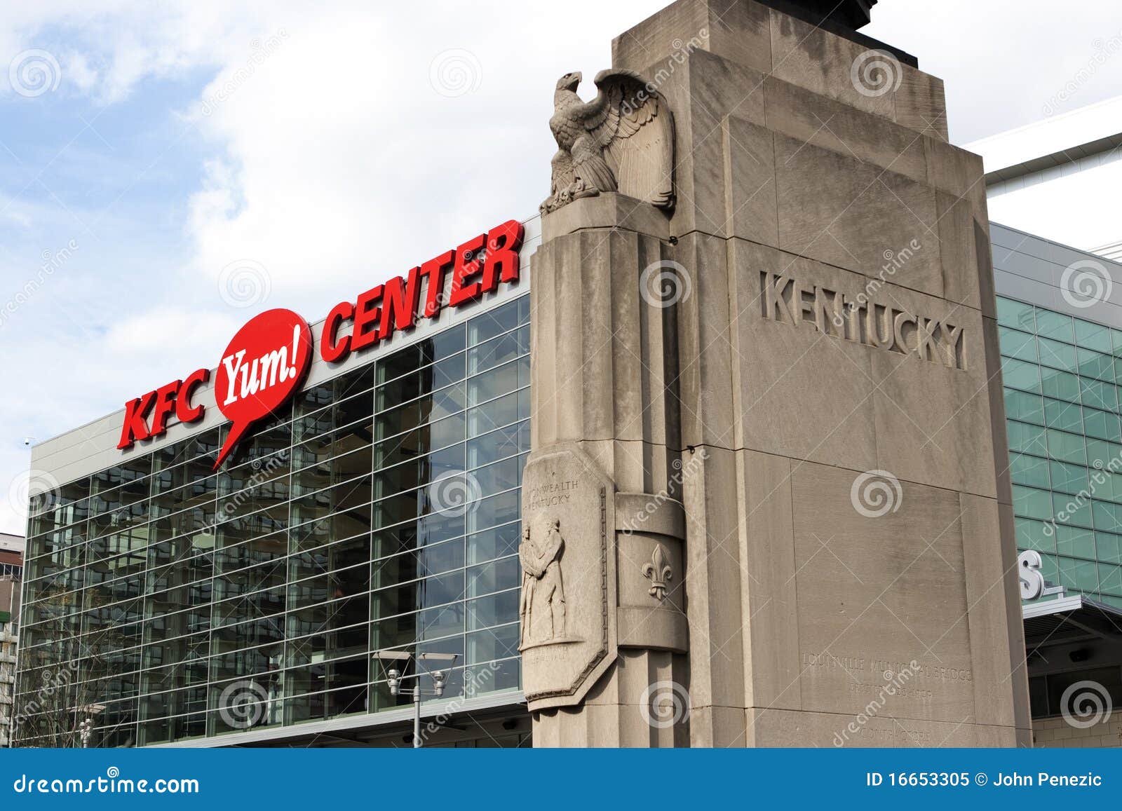 KFC Yum Center editorial image. Image of building, center - 16653305