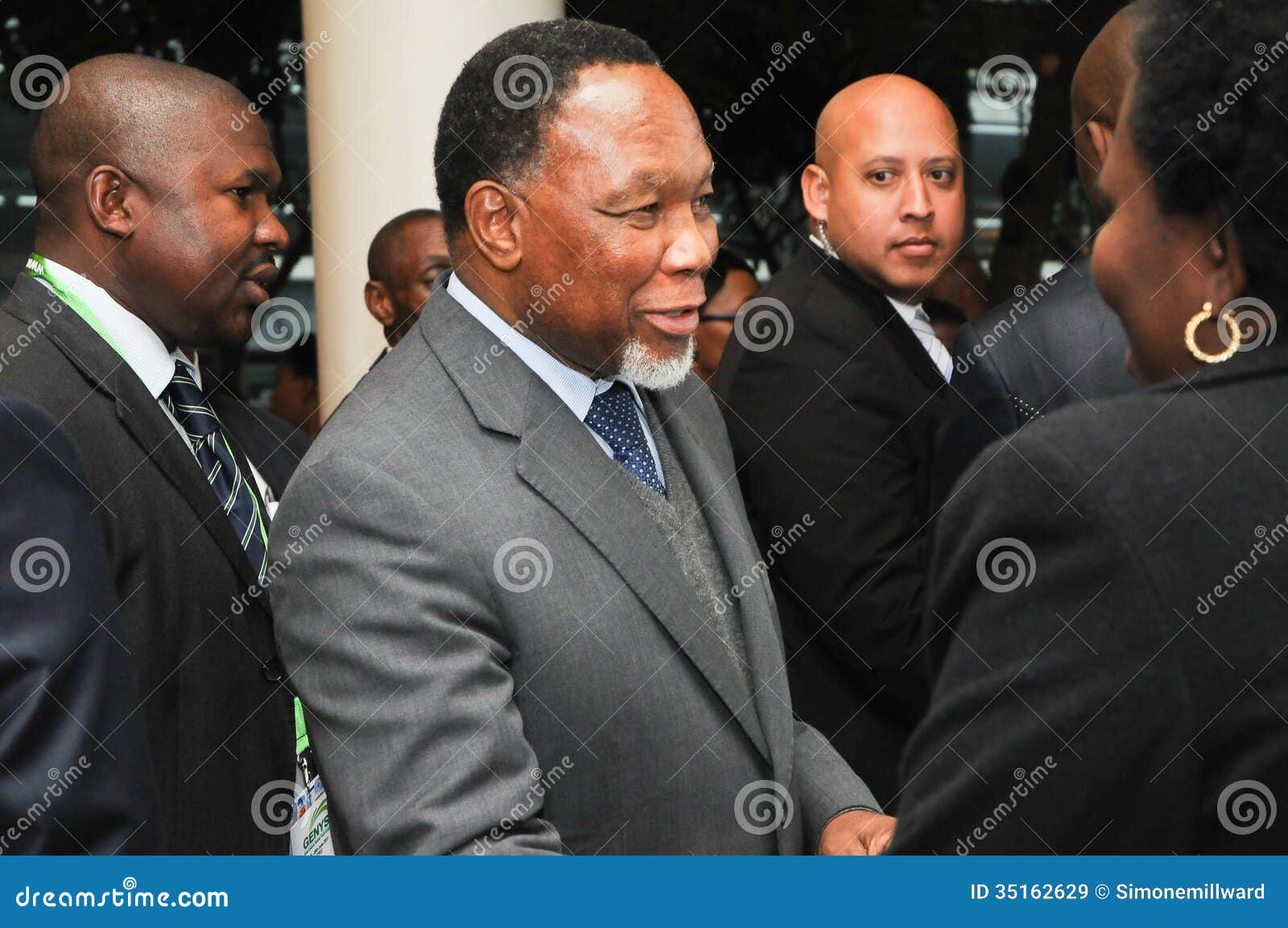 Kgalema Motlanthe imagem de stock editorial. Imagem de povos - 35162629