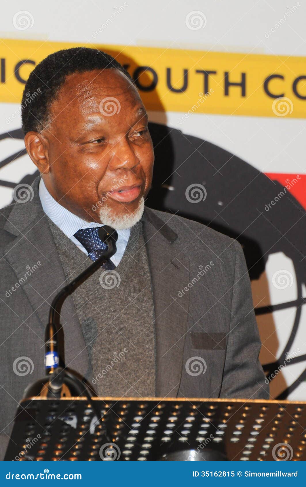 Kgalema Motlanthe redaktionelles bild. Bild von gespräch - 35162815