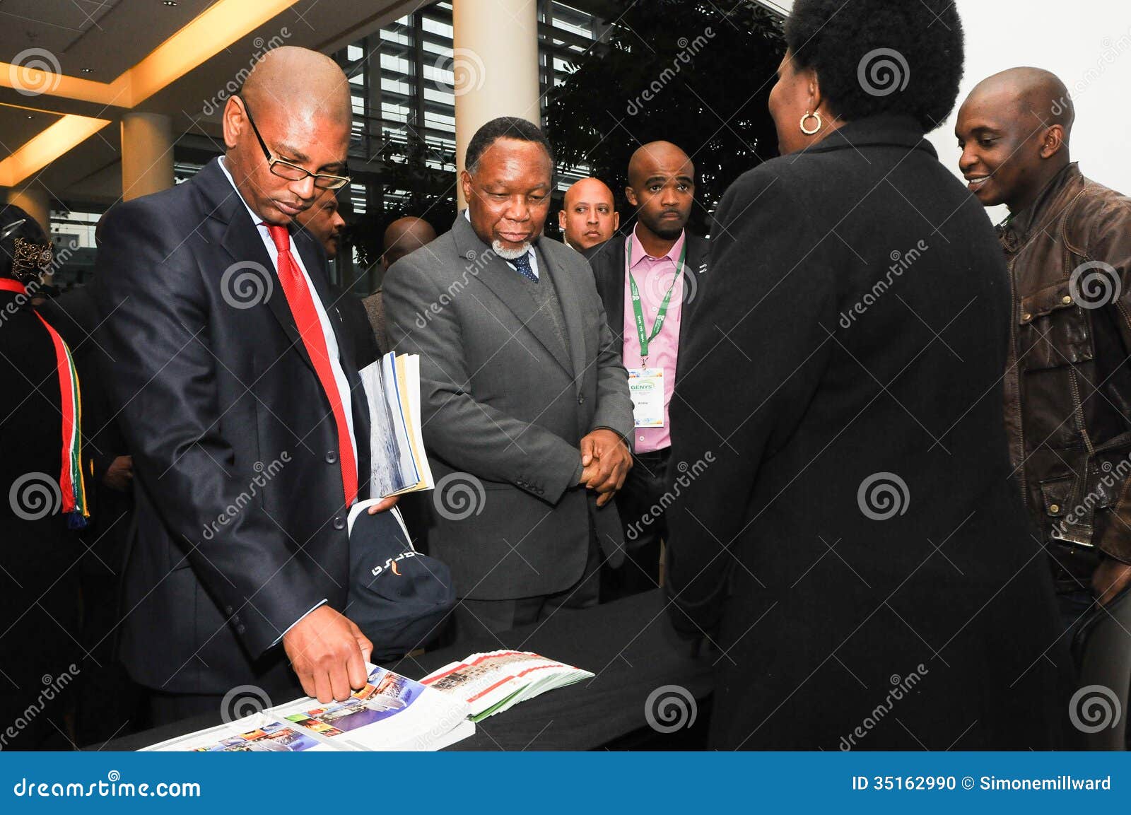 Kgalema Motlanthe image éditorial. Image of président - 35162990