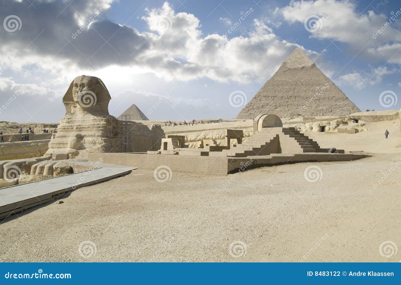 Khafre Pyramid Stock Photo | CartoonDealer.com #13652226