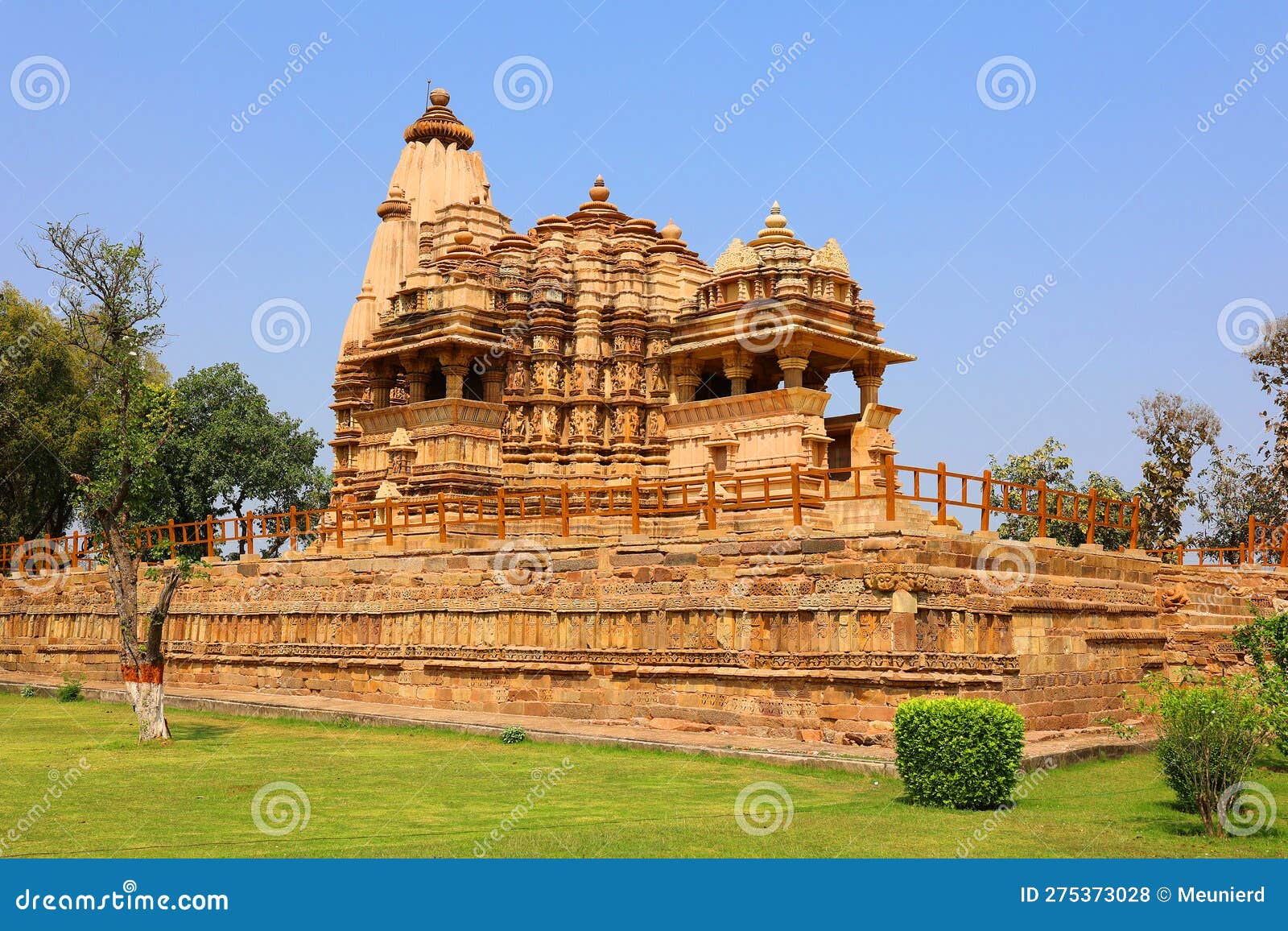Khajuraho Group of Monuments are a Group of Hindu and Jain Temples ...