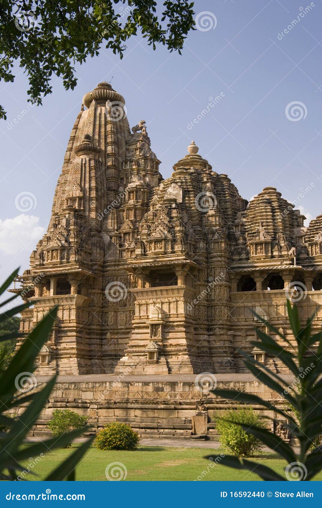 Shikhara Carved In Stone Masonry Over Mandapam As Seen From Arched ...