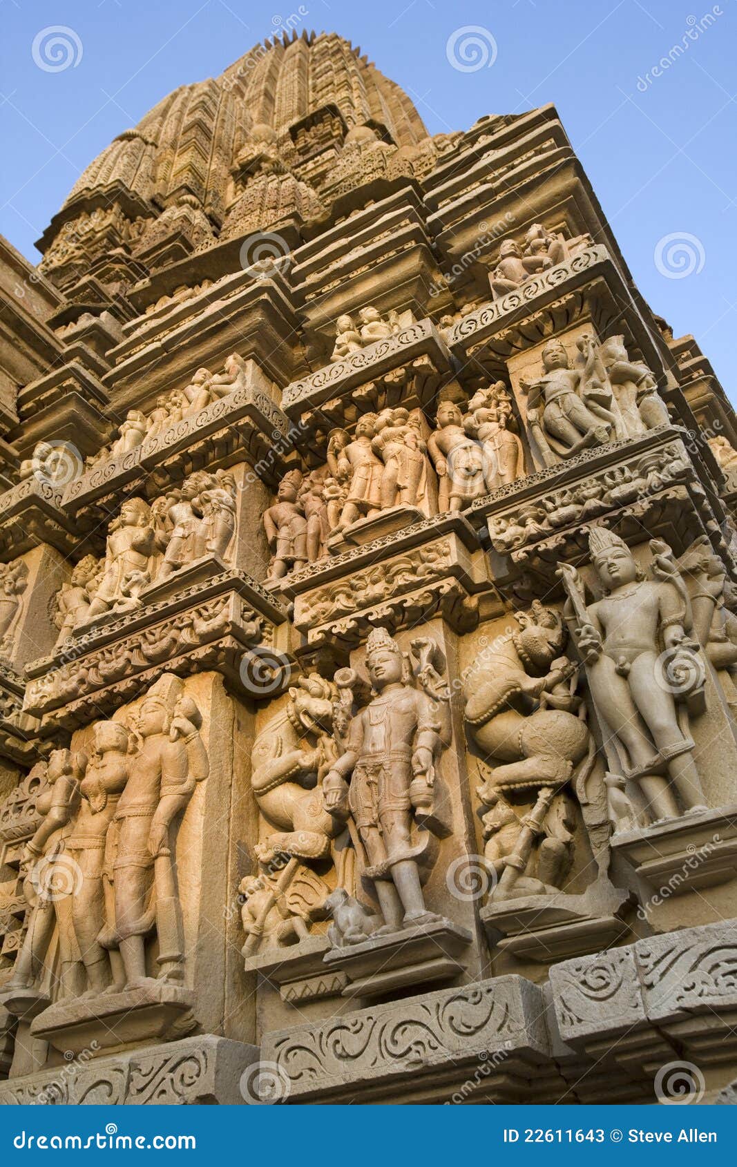 Khajuraho - Madhya Pradesh - India Stock Image - Image of mahadev ...