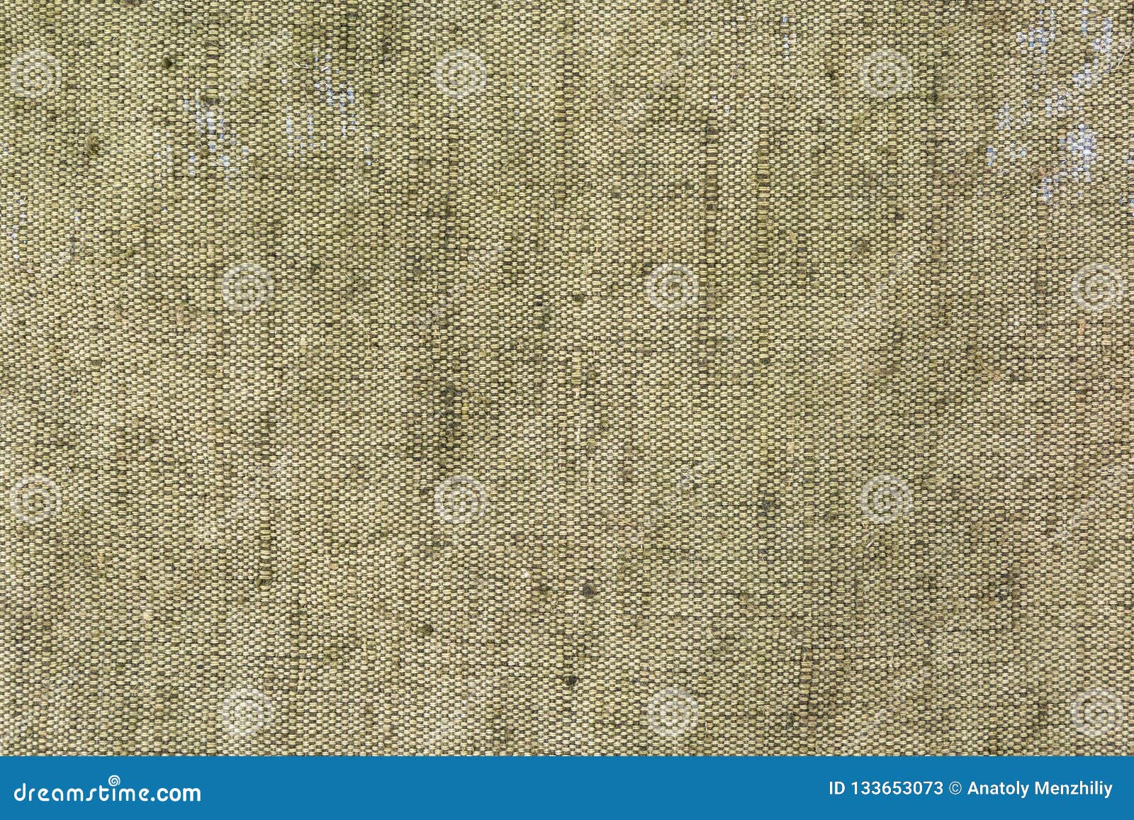 Khaki Color Old Fabric Texture. Stock Image - Image of vintage, closeup ...