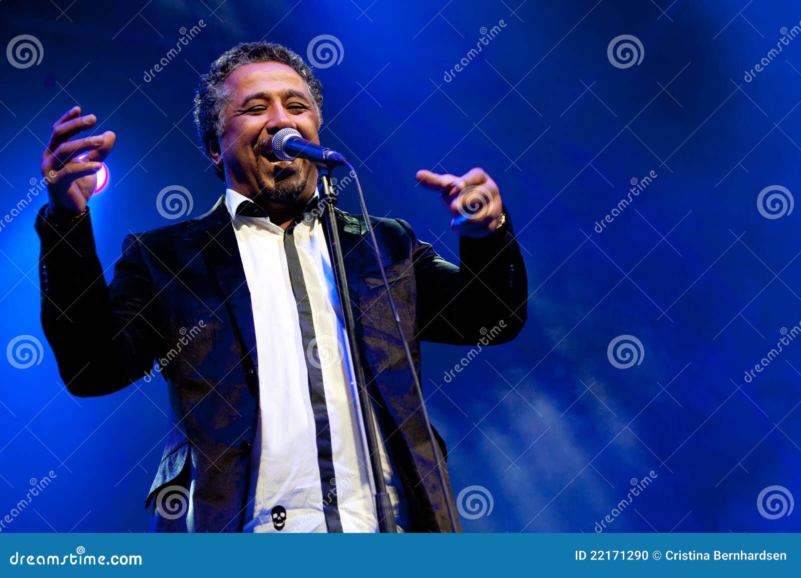Khaled editorial image. Image of jazz, expression, event - 22171290